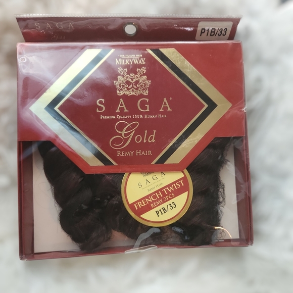 Hair | Milky Way Saga Gold Remy Hair French Twist Remy 3pcs Extensions ...